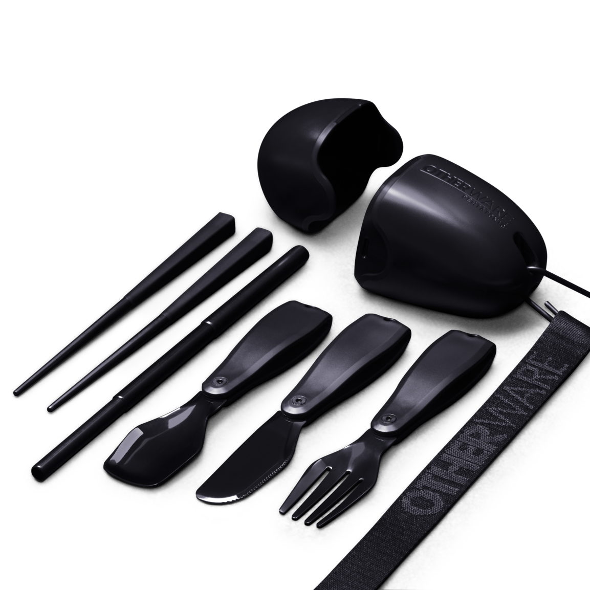 PEBBLE TRIPPLE BLACK / OTHER WARE – EYE SHUT ISLAND